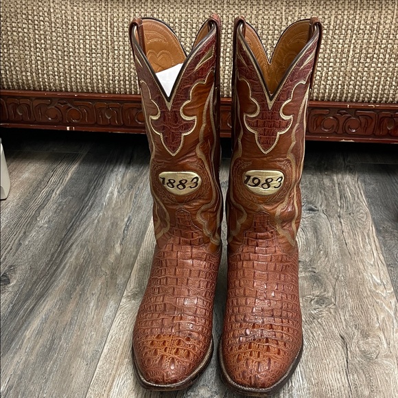Lucchese | Shoes | Vtg Rare Lucchese Centennial Edition Peanut Hornback ...